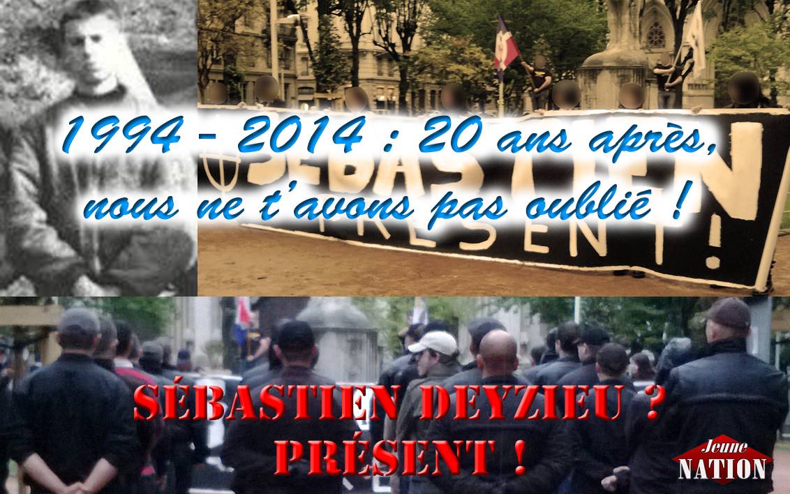 1994 – 2014 : Sébastien, présent ! – Jeune Nation