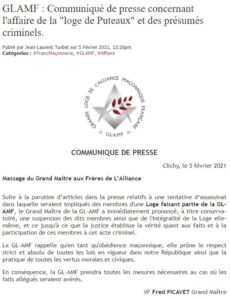 Athanor : l’association de malfaiteurs francs-maçons, installée au cœur ...