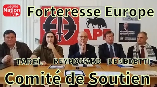 Forteresse Europe : présentation du comité de soutien – Jeune Nation